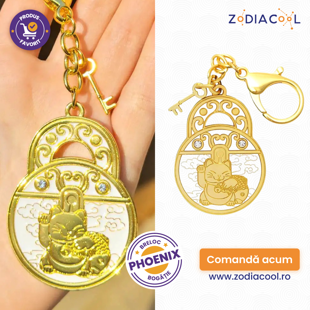 Breloc Lacatele Bogatiei, amuleta pentru bani | Zodiacool