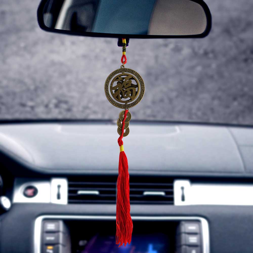 Amuleta protectie accidente feng shui, cu monede norocoase | Zodiacool