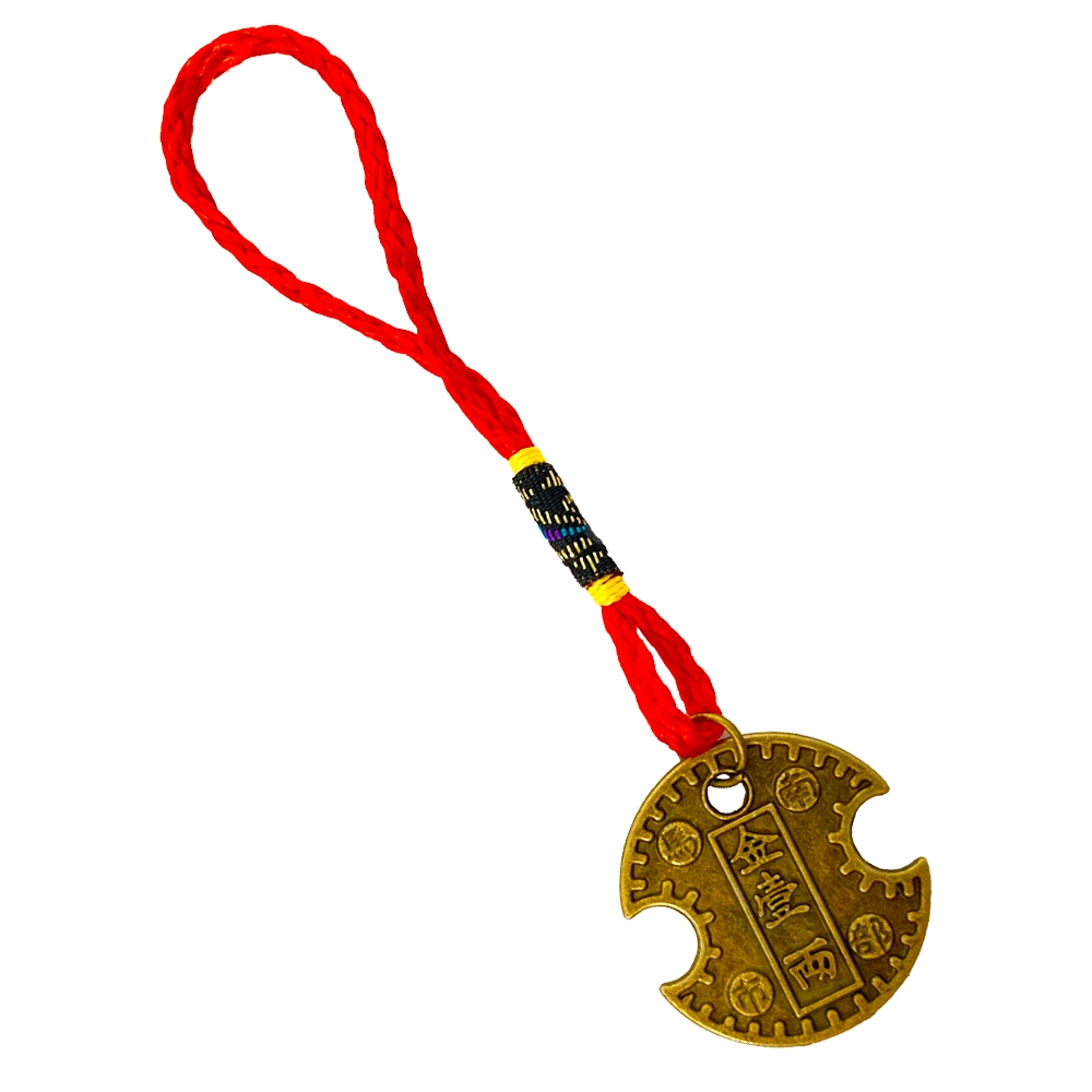 Amuleta cu moneda lacat pentru bani si noroc, lacatul banilor cu mantre ...