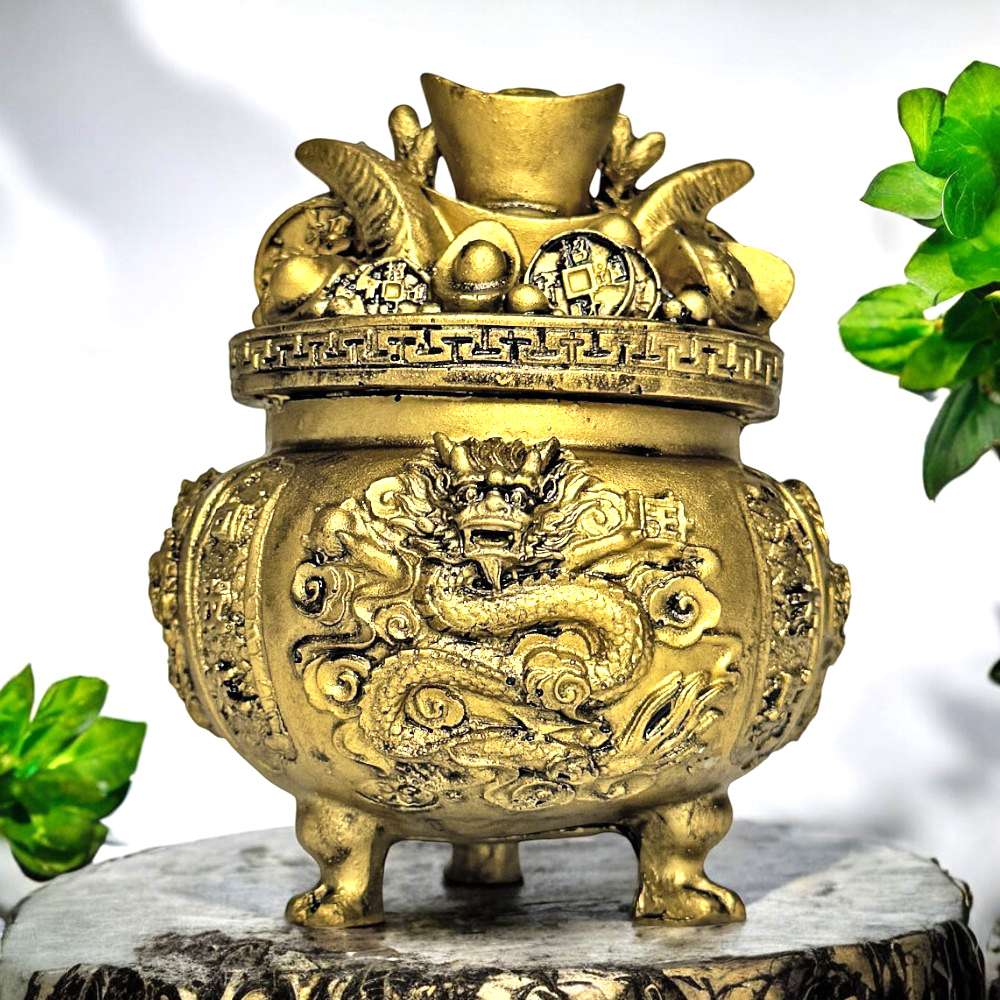 Vasul abundentei cu dragon, remediu pentru bani | Zodiacool